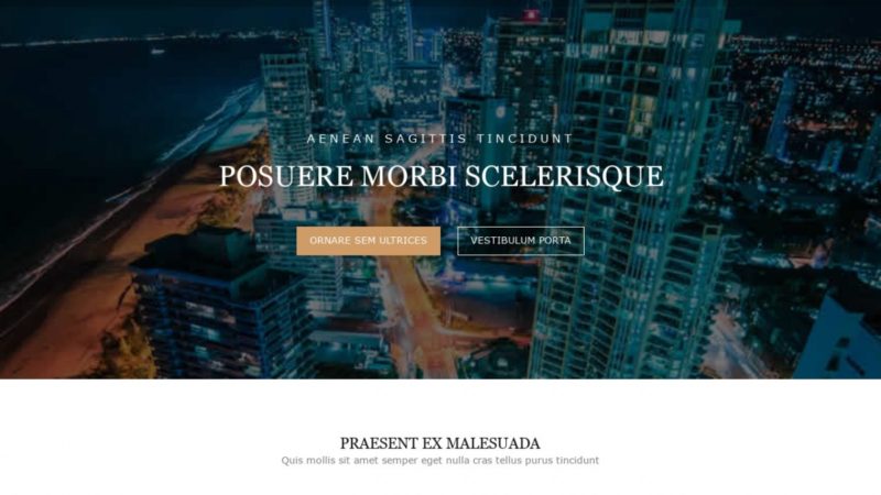 Template HTML: Tiles - Plantillas HTML Gratuitas