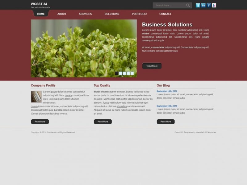 Html Templates For Free Wcsst 34 Free Html Templates Free Css Templates And More