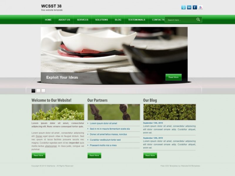 Free Html Template Wcsst 38 Free Html Templates Free Css Templates And More
