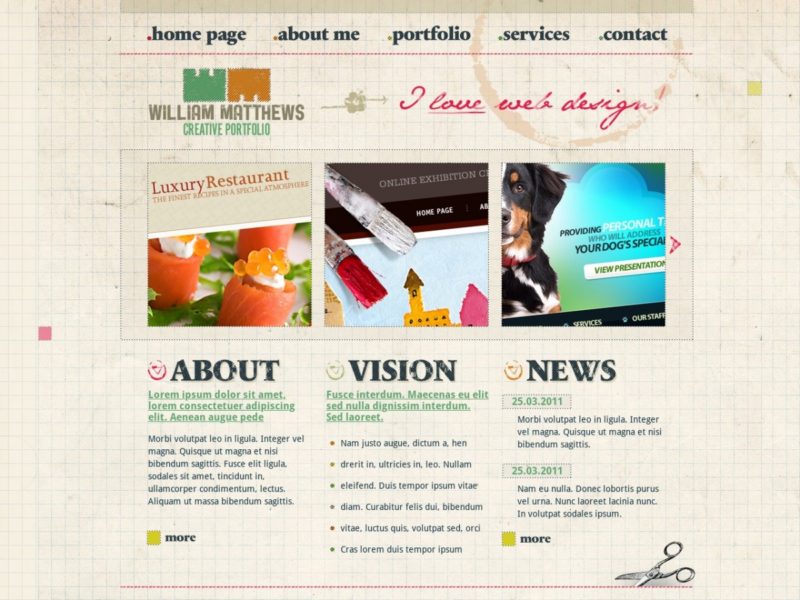 Free HTML Templates for Downloading: Templates Box - Free HTML ...