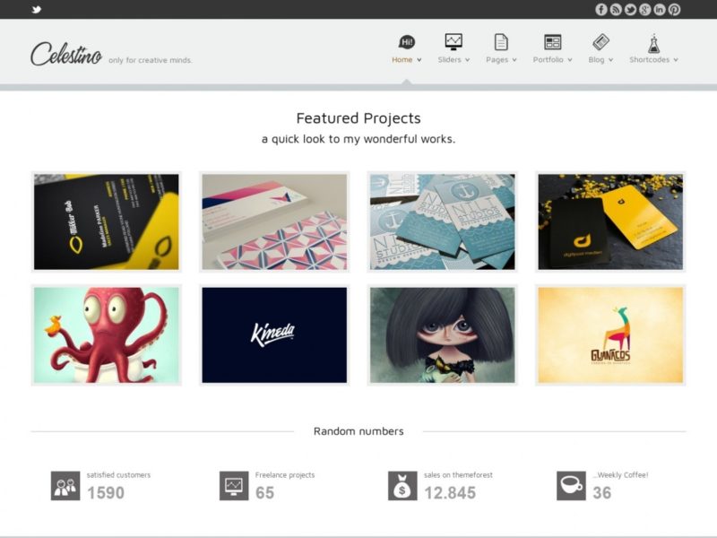 Free HTML/CSS Template: Celestino - Free HTML Templates, Free CSS ...