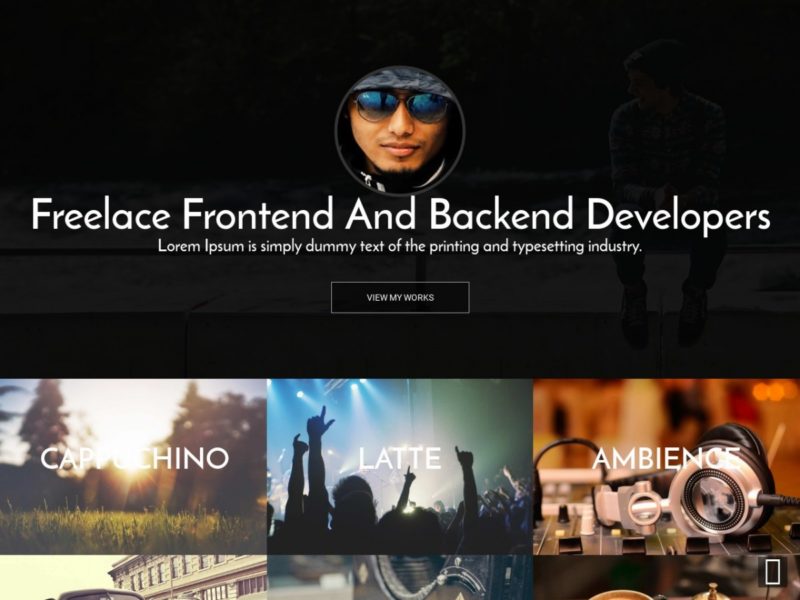 Plantilla HTML/CSS Gratuita: Personal - Plantillas HTML Gratuitas