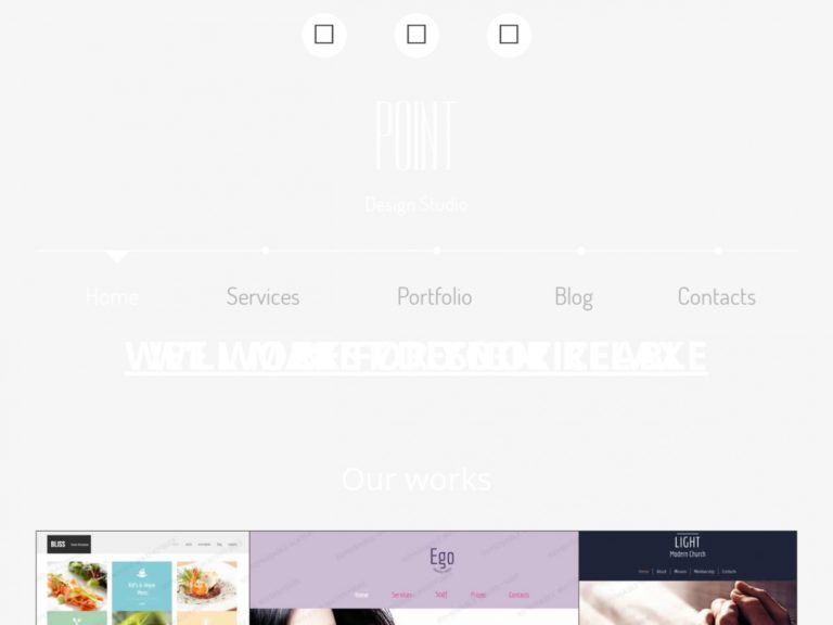HTML/CSS Templates for Free: Point - Free HTML Templates, Free CSS ...