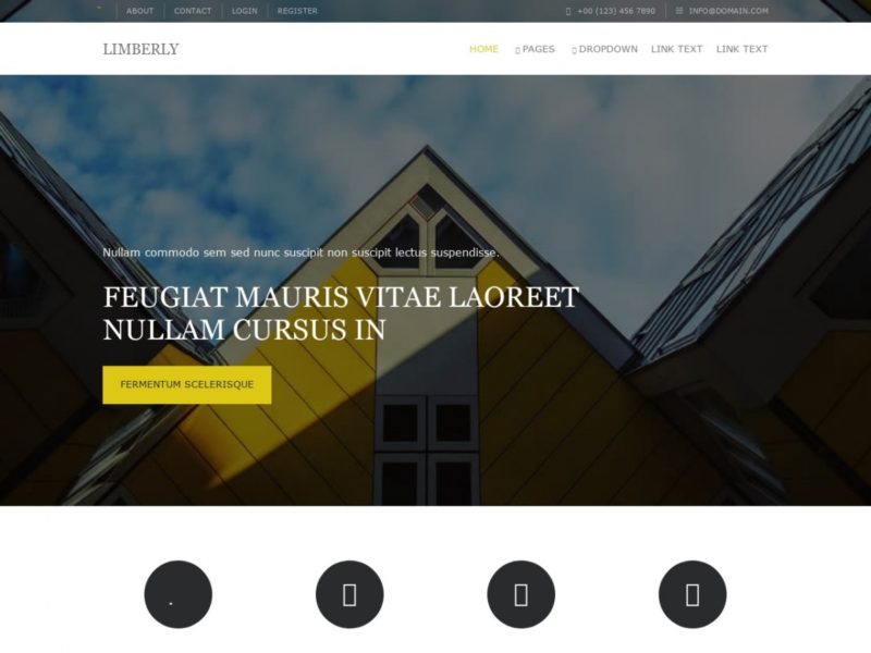 Plantilla HTML/CSS Gratuita: Limberly - Plantillas HTML Gratuitas