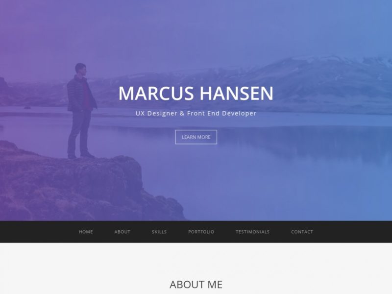 Download free HTML/CSS Template: Geek - Free HTML Templates, Free CSS ...