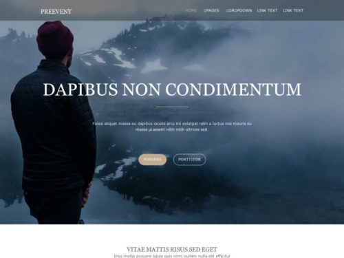 Plantillas HTML/CSS Gratis para Descargar: Preevent - Plantillas HTML ...