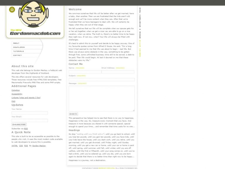 Download free HTML/CSS Template: Face - Free HTML Templates, Free CSS ...