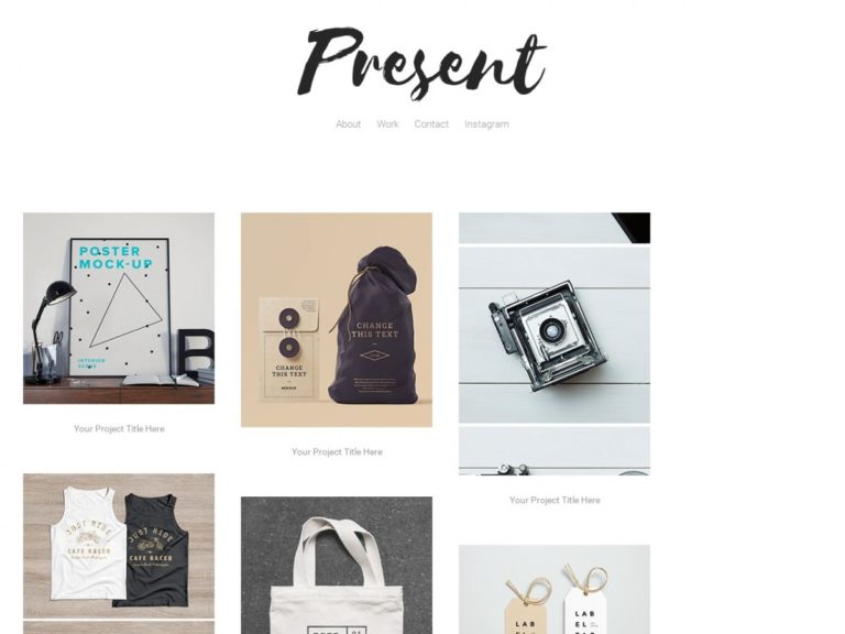 Plantillas HTML para Descargar Gratis: Present - Plantillas HTML Gratuitas