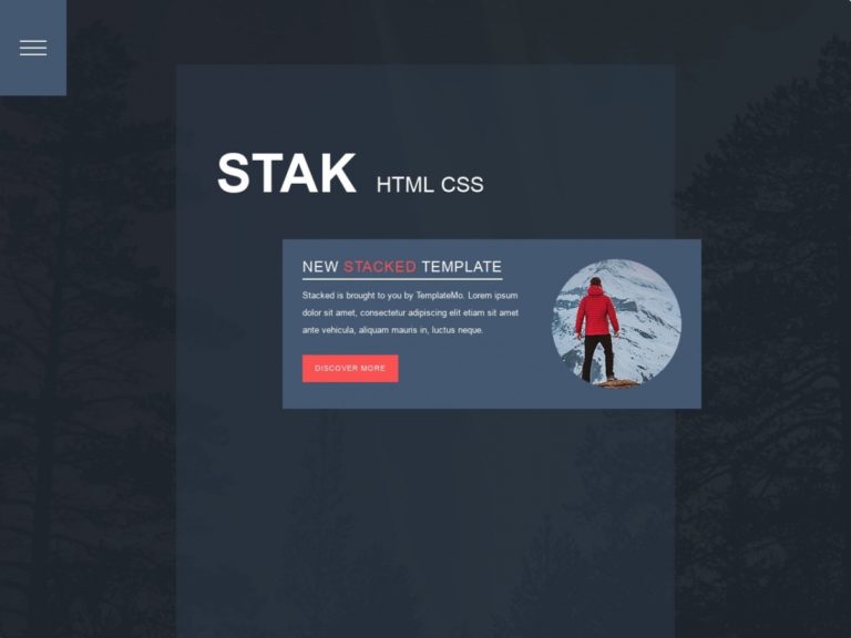 Free HTML Templates for Downloading: Stacked - Free HTML Templates ...