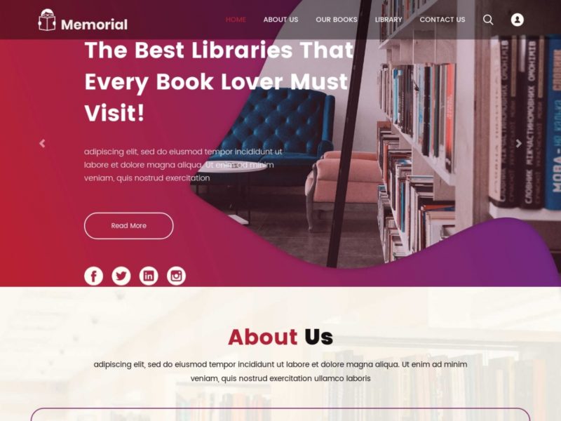 Free HTML Templates for Downloading: Memorial - Free HTML Templates ...