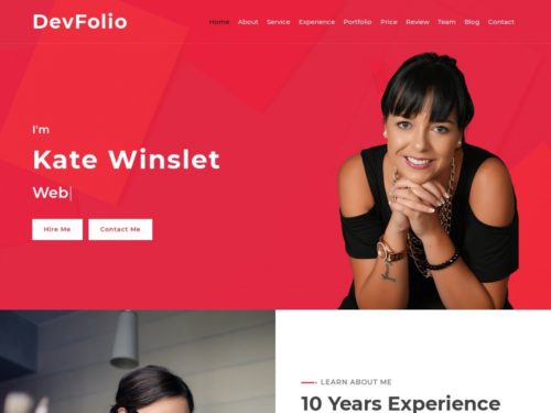 Plantillas HTML/CSS para Descargar Gratis: Devfolio - Plantillas HTML ...