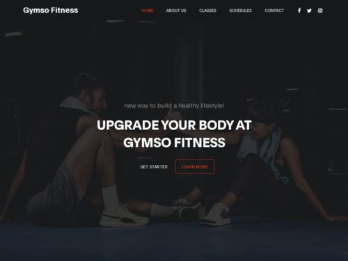 Free HTML/CSS Templates for Downloading: Gymso Fitness - Free HTML ...