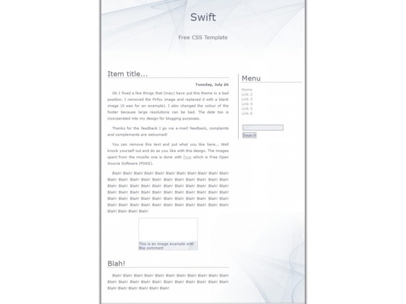 Plantillas HTML Gratuita para Descargar: Swift - Plantillas HTML Gratuitas